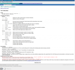 fastq-dump options | EdwardsLab